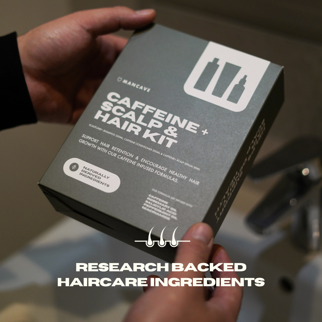 Caffeine+ Scalp & Hair Kit – ManCave