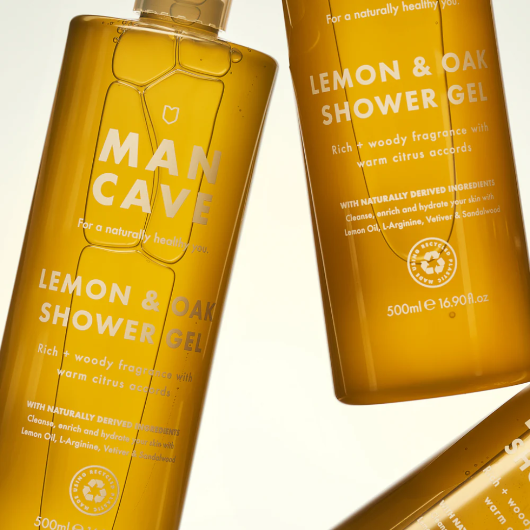 Luxurious Shower Gel Fragrance Gift Set - Aromatherapeutic Scents – ManCave
